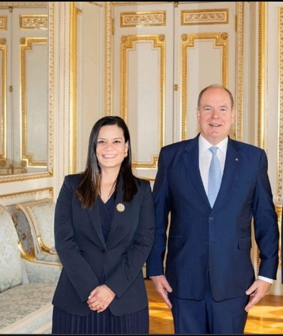 Entrega de credenciales como Embajadora concurrente en Mónaco. - Panama ...